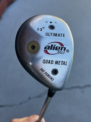 Alien Golf Quad Metal 13* Driver RH Steel Shaft Golf Club | eBay