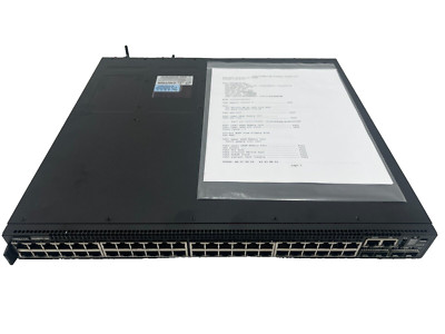 Dell N3248TE-ON ONIE 48x 1G RJ45 4x 10G SFP+ 2x 100G QSFP28 Switch ...