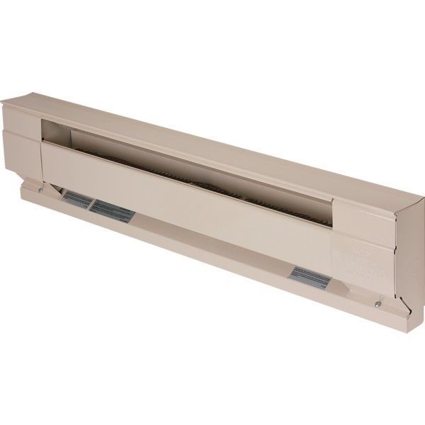 Cadet 30 in. 500-Watt 240-Volt Electric Baseboard Heater in Almond for ...