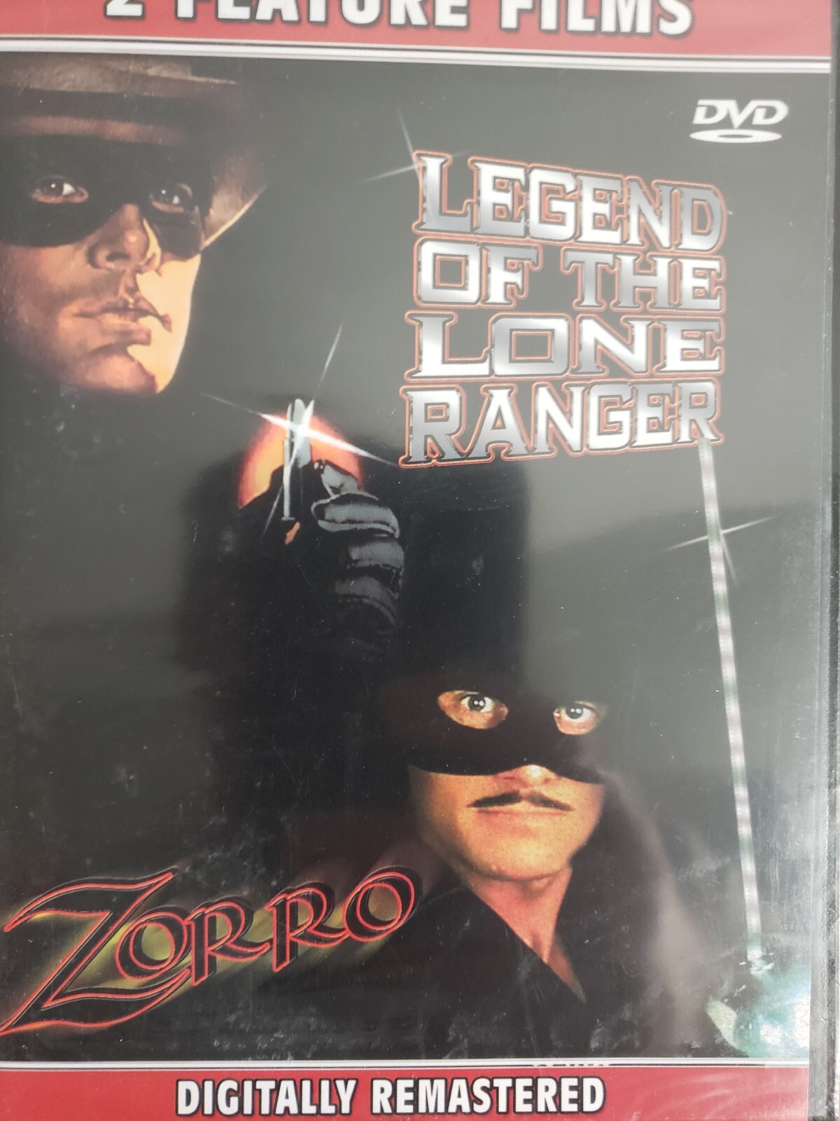1952 Legend of the Lone Ranger Clayton Moore & 1975 Zorro Alain Delon ...
