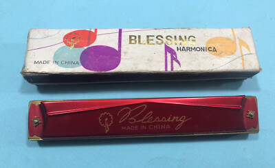 VINTAGE BLESSING HARMONICA-OHA-201-MADE IN CHINA-MUSICAL INSTRUMENT ...