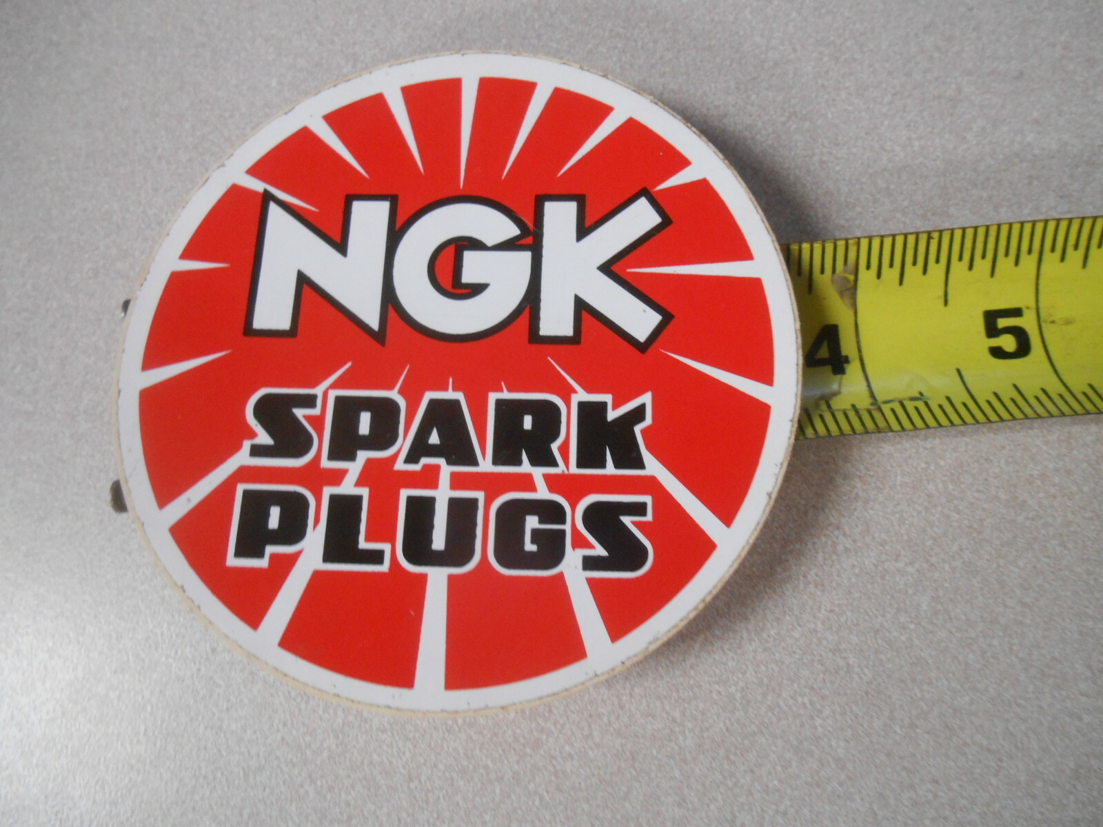 NOS Label Logo Sticker Decal NGK SparkPlugs Qty 1 #D4 | eBay