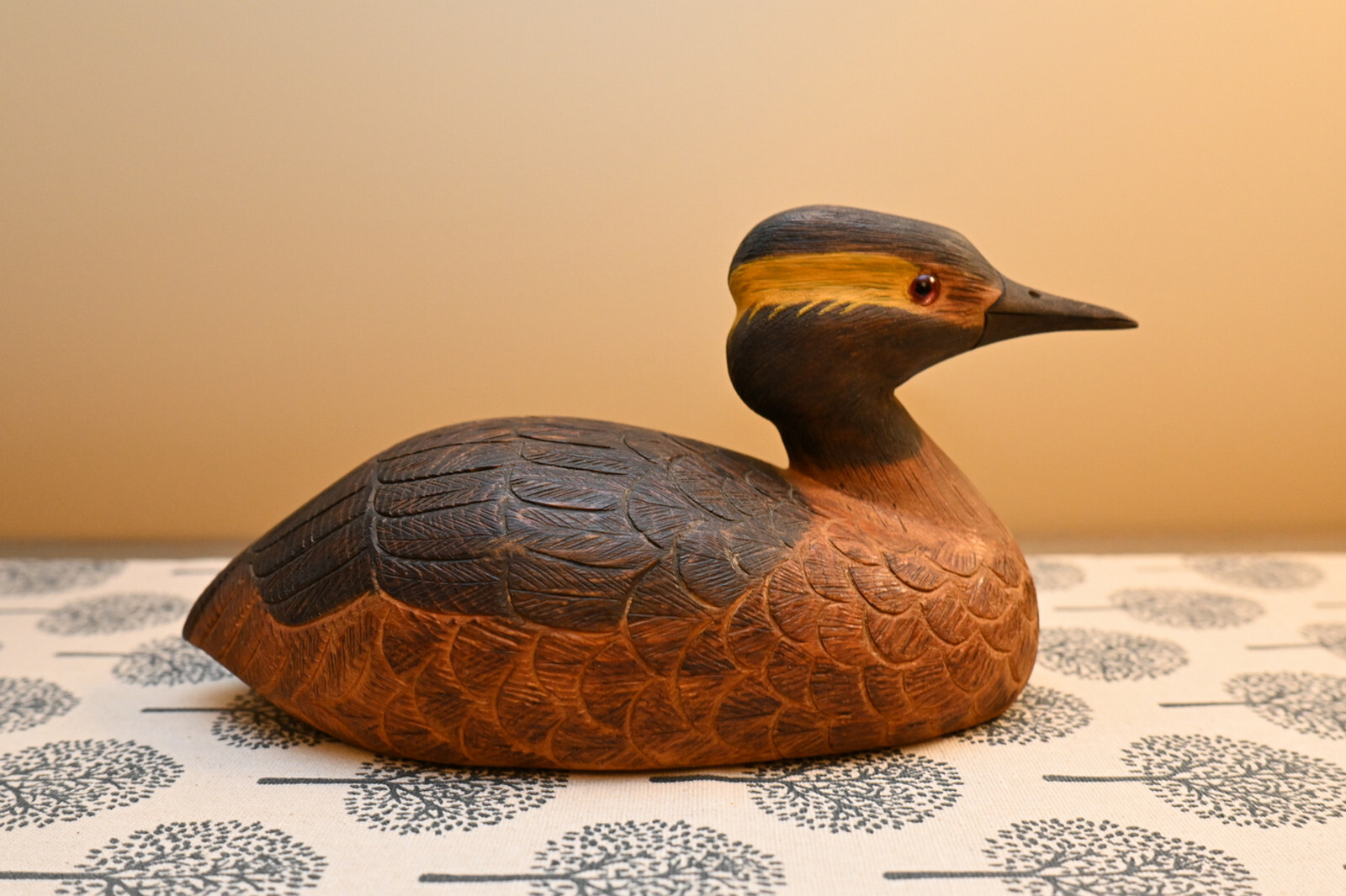 Vintage Grebe Bird Duck Waterfowl Decoy Carving EXCELLENT RARE | eBay