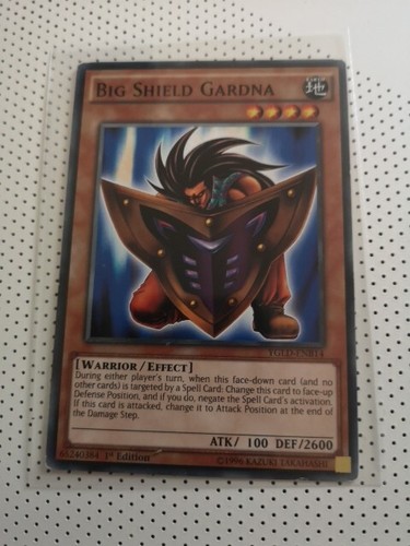 Big Shield Gardna Yu-Gi-Oh! Card Eng Ygld-enb14 | eBay