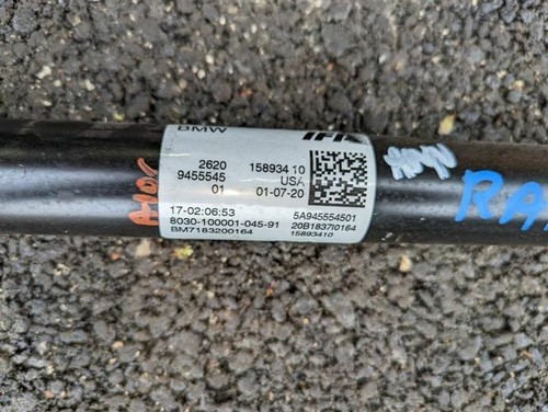 2019 2020 BMW 330I Front Drive Shaft , 26208698362 | eBay