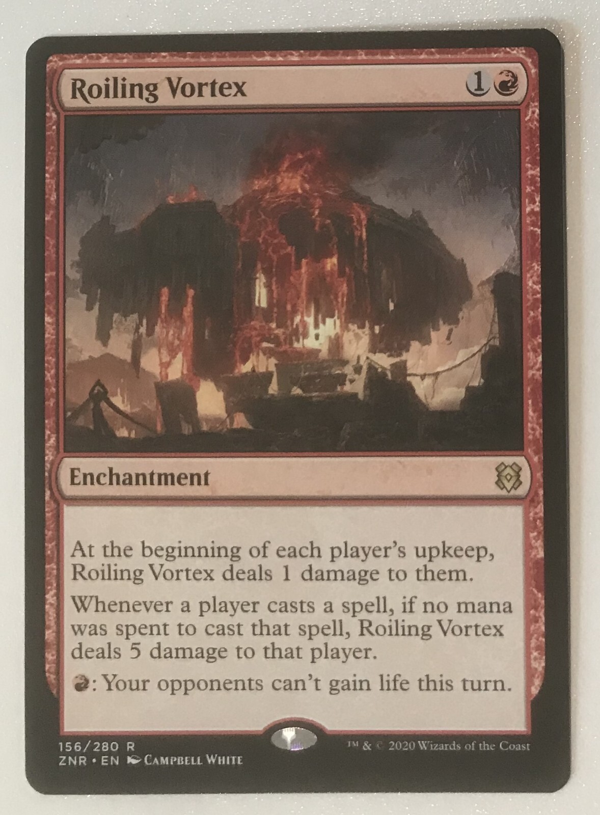 ROILING VORTEX Zendikar Rising MTG Magic NM Rare | eBay