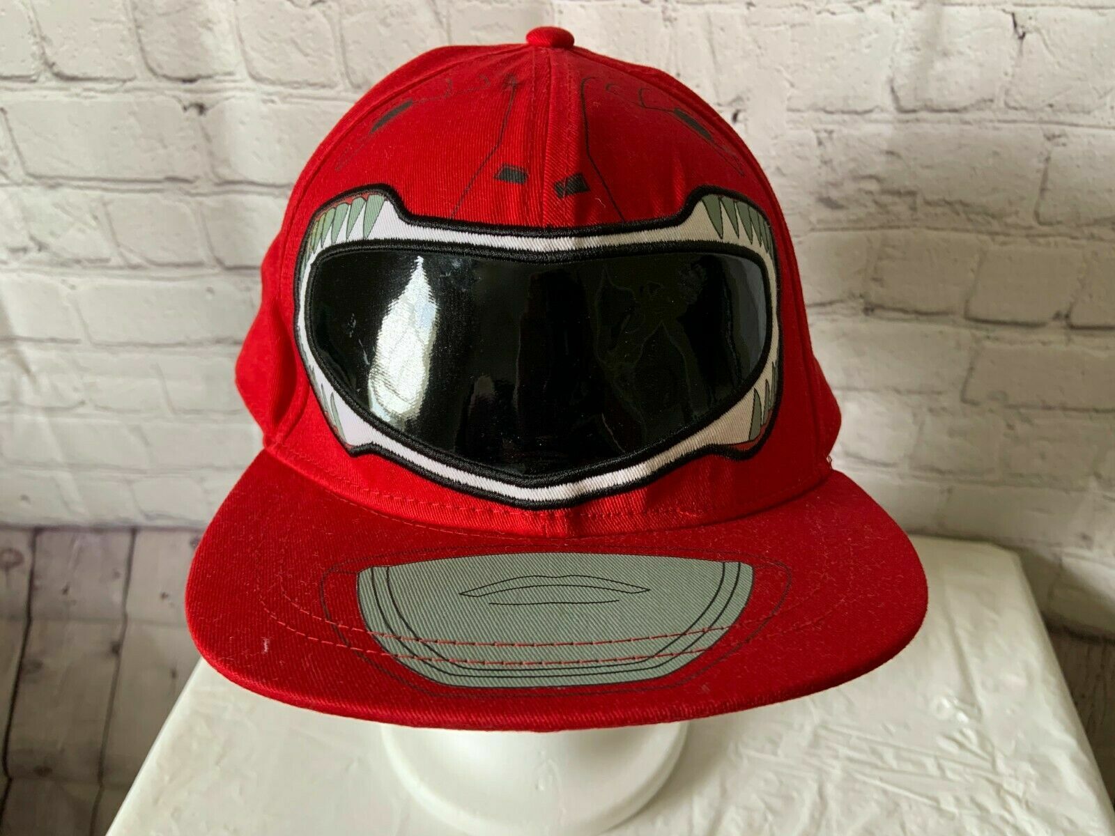 Power Rangers Adult Red Hat Cap - Gem