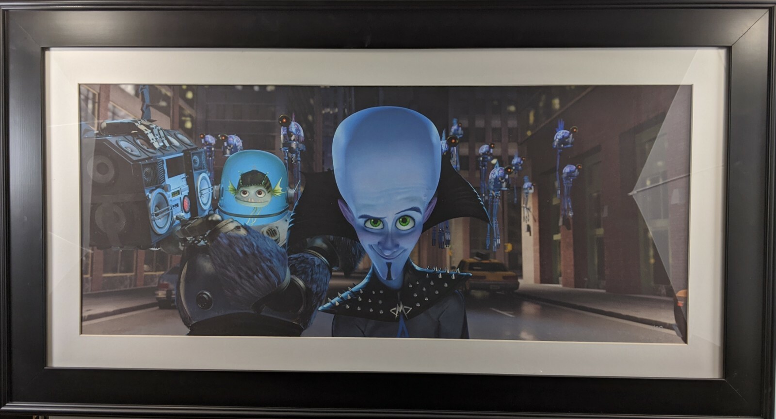 "Megamind 1" FRAMED Dreamworks Limited Edition Giclee on Paper 2010 ...