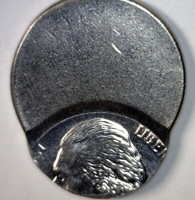 ERROR OFF CENTER Jefferson Nickel CH BU FULL STEPS Coin NICE LUSTER FS ...