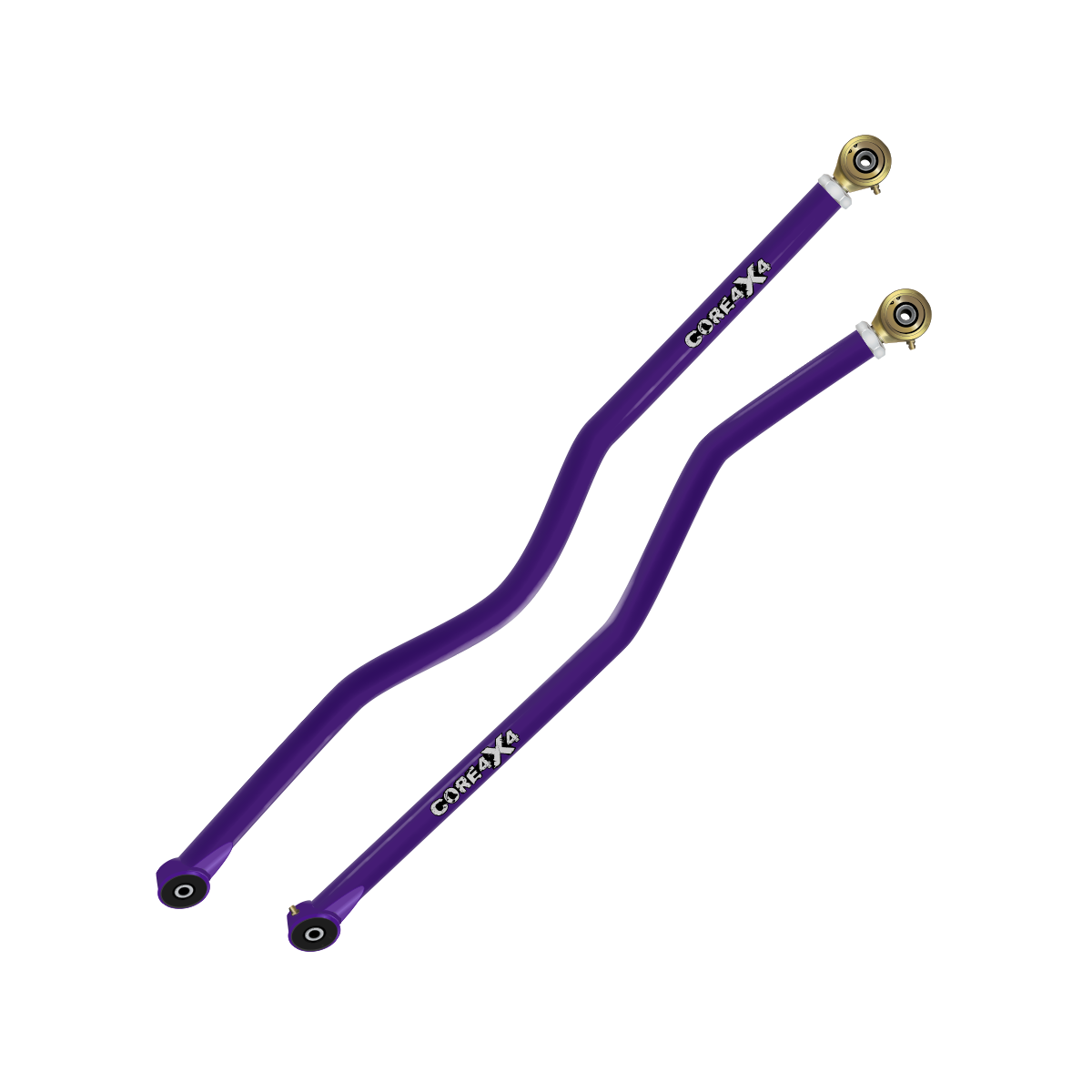 CORE 4X4 2pc Adjustable Front-Rear Track Bars Fits Jeep Wrangler JK/JKU ...