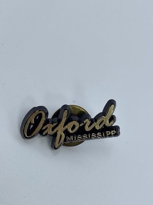 Oxford Mississippi MS Plastic Souvenir Lapel Pin USA City Lafayette ...