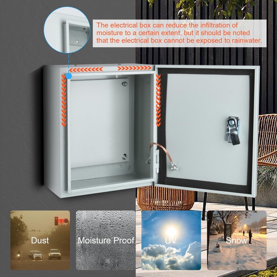 Steel Electrical Junction Box, Indoor&Outdoor Electrical Enclosure Box ...