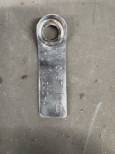 1967 Ford Mustang Galaxie 289 V8 Intake Manifold Tag Date Code Factory ...