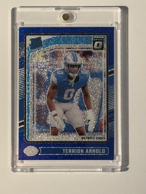 2024 Donruss Optic Terrion Arnold Rated Rookie Blue Glitter SSP Case ...