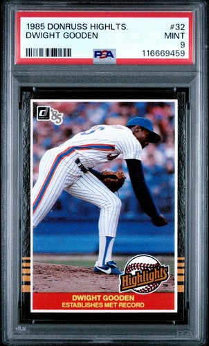 1985 Donruss Highlights - Dwight Gooden #32 (RC) for sale online | eBay