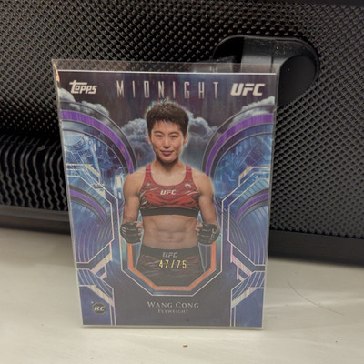 Topps 2026 Midnight UFC Wang Cong Night Watch Rookie #PC-17 /75 | eBay
