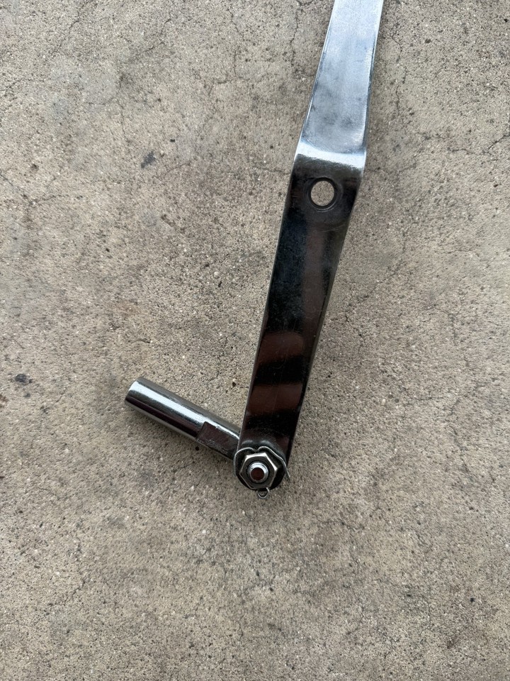 Harley-Davidson Tank Shifter Arm with knob Panhead Knucklehead flathead ...