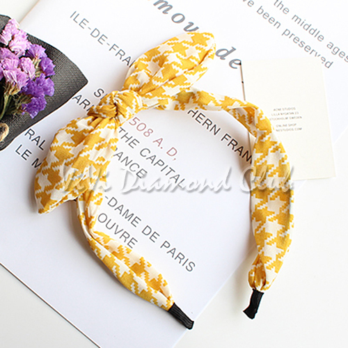 Fashion Korean Style Rabbit Bunny Ears Ribbon Scarf Hair Tie Wrap Bow ...