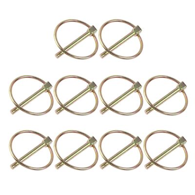 10 PCS Linch Pin Heavy Duty Lynch Pin Shaft Locking Pin Fastener ...