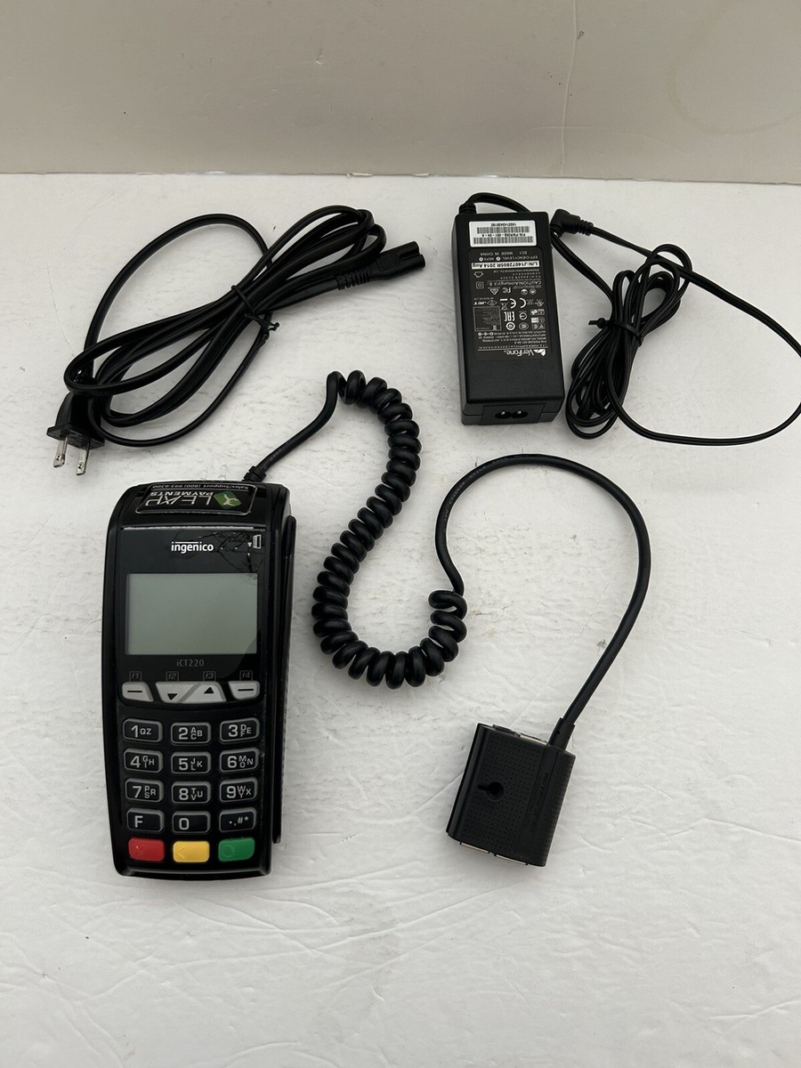 Ict220 Ingenico Manual Novus POS Column With Ingenico ICT 220/250