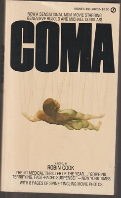 1978 COMA by Robin Cook - Signet Paperback | eBay