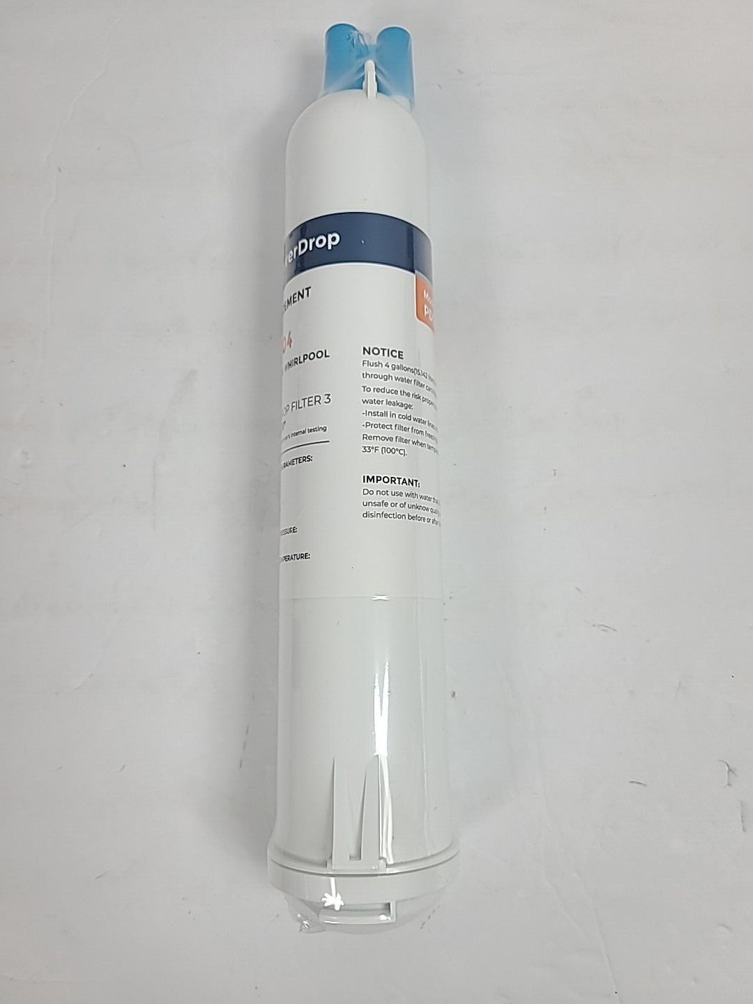 2 Purer Drop PD004 Replacement Water Filter # 3 Type Refrigerator ...