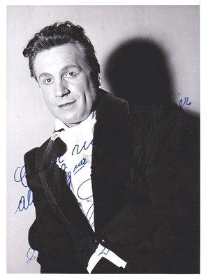 LIBERO DE LUCA opera tenor signed photo Alfredo in La Traviata | eBay