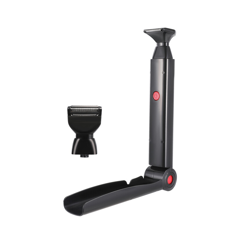 Electric Back Shaver For Men Long Handle Body Hair Removal Razor USB ...