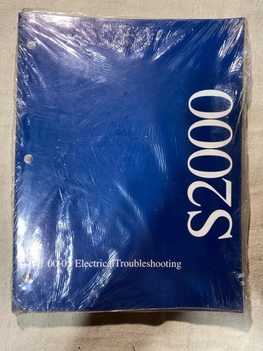2000 - 2005 Honda s2000 Factory Service Manual and Electrical ...