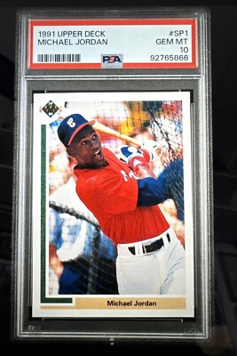 1991 Upper Deck Michael Jordan ROOKIE Card #SP1 PSA 10 GEM MINT | eBay