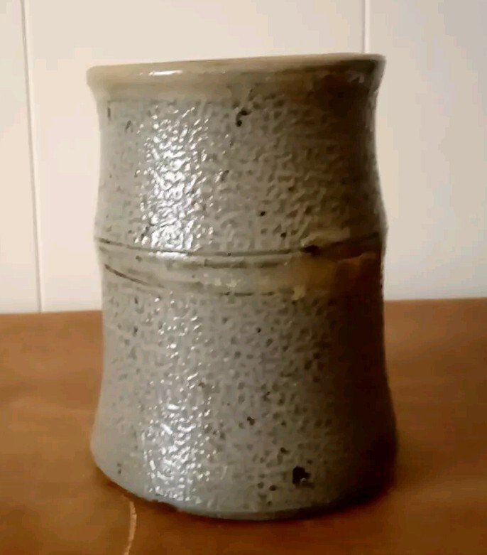 Barbieri Art Pottery Abstract Design Gray Vessel/Vase Signed | eBay UK