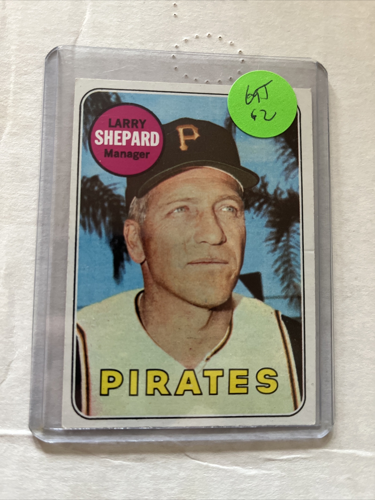 1969 Larry Shepard Pittsburgh Pirates Topps Baseball Card #384 | eBay