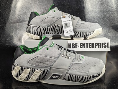 Adidas Agent Gil Zero Restomod Tiger Stripes Gray Basketball Men's Size ...
