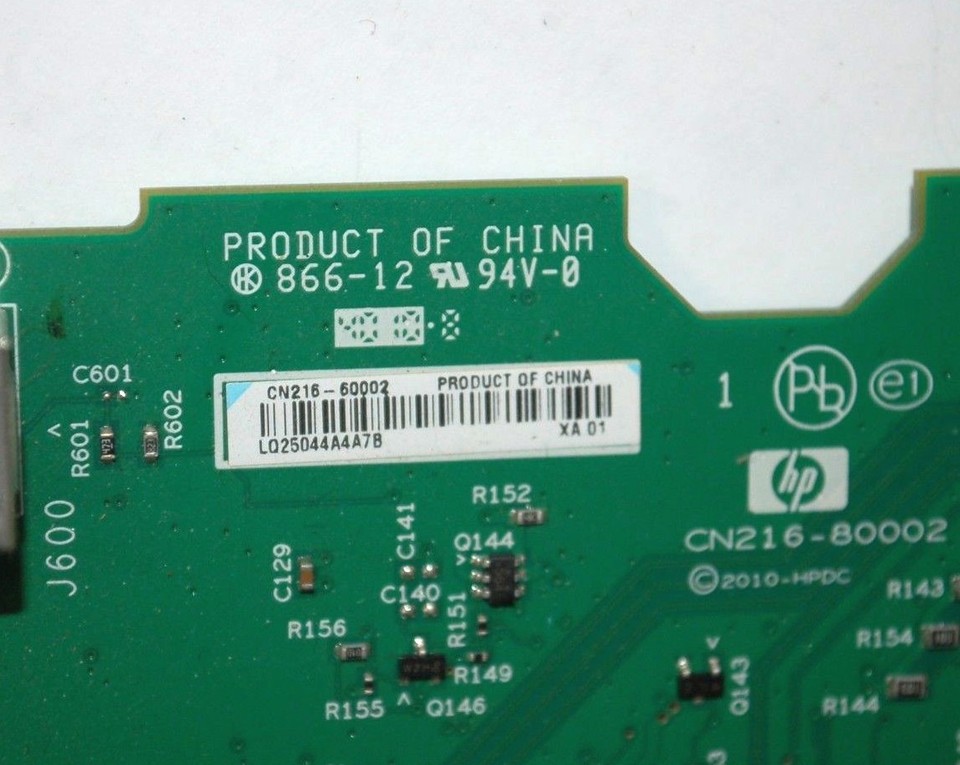 HP PhotoSmart Plus B210a Printer Main Logic Board CN216-60002 Formatter ...