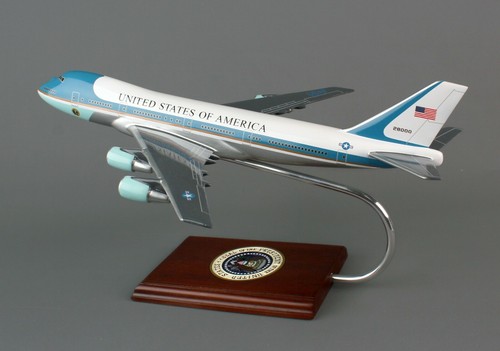 USAF Air Force One Boeing VC-25A 747-200 Desk Display Model 1/144 SC ...