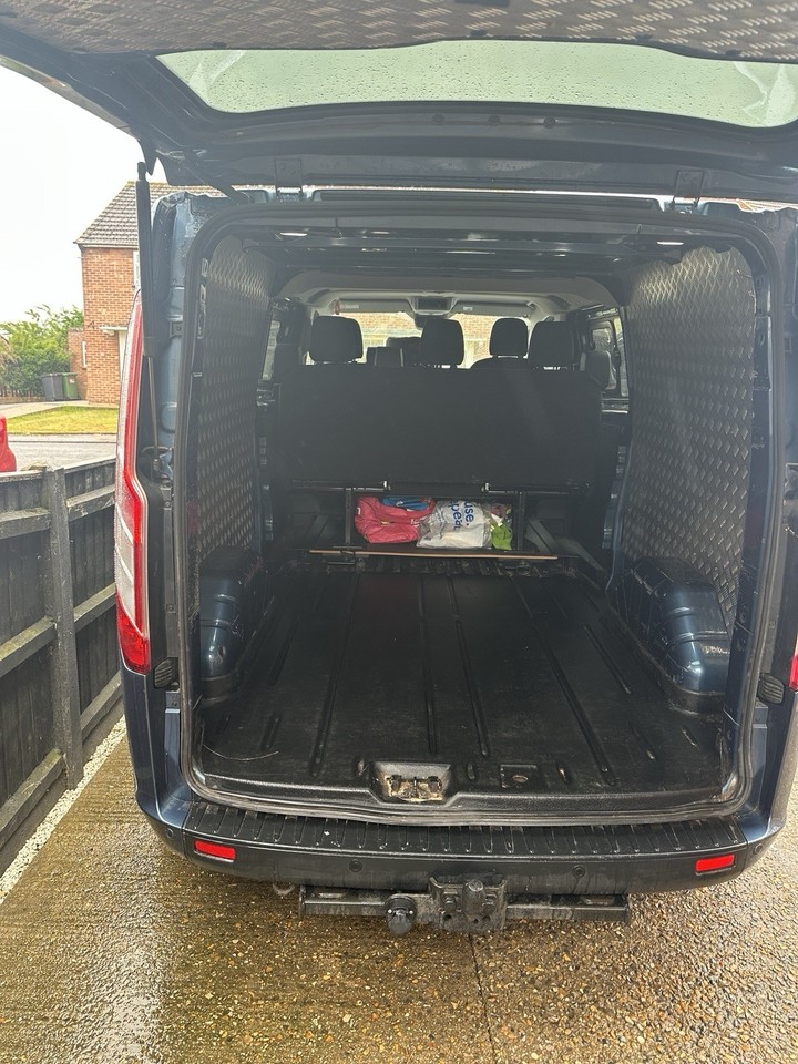 2019 Ford transit custom 340 trend lwb, crew cab, Auto, 82500miles ...