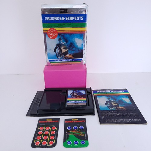 Imagic Swords and Serpents Intellivision Game CIB Complete w/ Manual ...