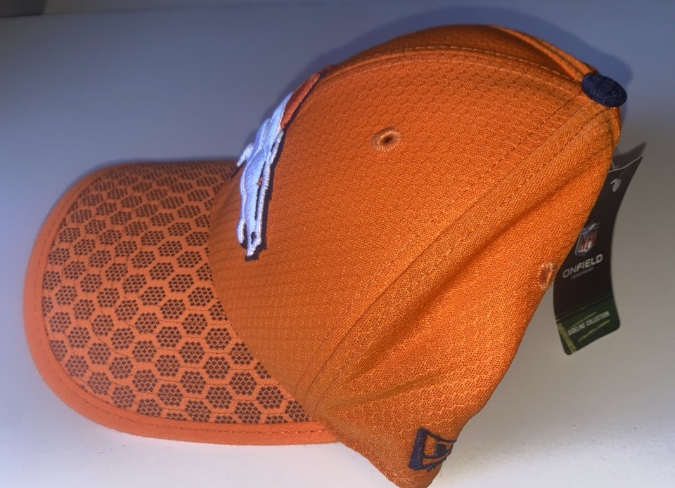 New Era 59Fifty Sideline Collection Denver Broncos Orange M/L Fitted ...