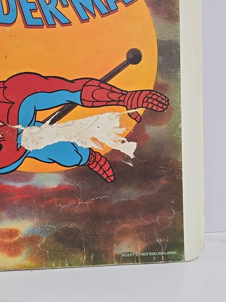 The Amazing Spider-Man Animation Marvel (1984) CED RCA VideoDisc TESTED ...