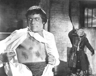 The Curse of The Werewolf 1961 Oliver Reed turning into werewolf 4x6 ...