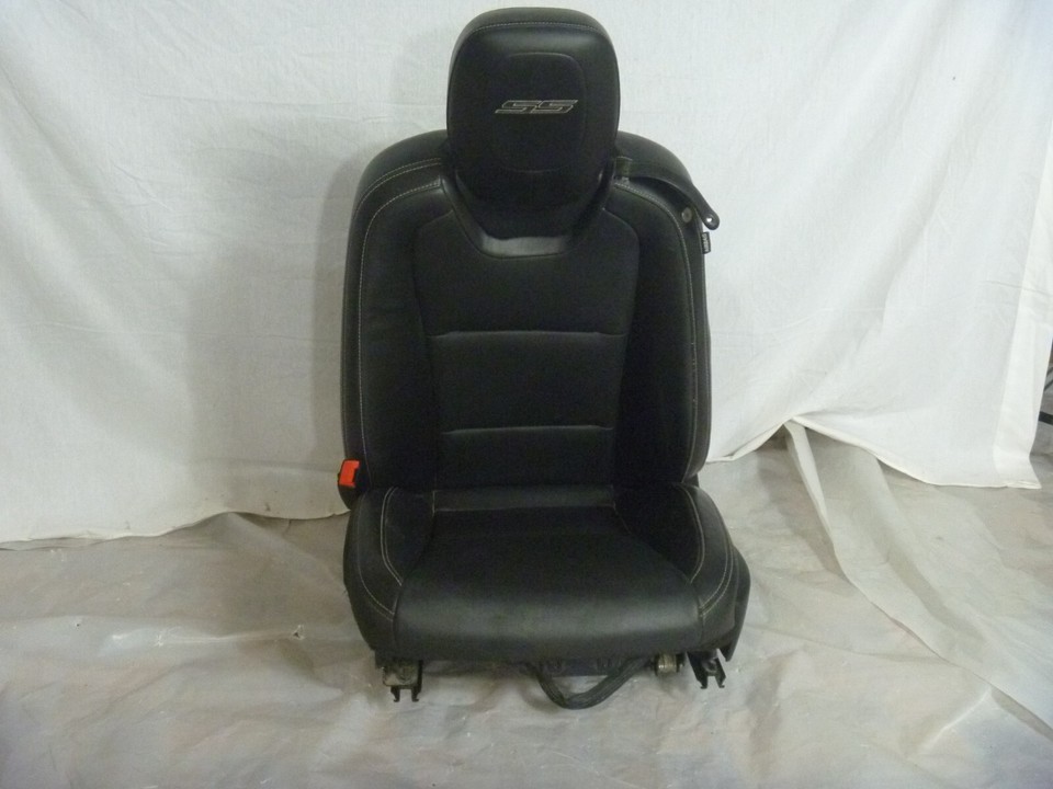 2011 Chevrolet Chevy Camaro SS OEM Black Leather 1st Front Row Seats ...