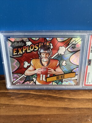 2024 Panini Absolute - Explosive Bo Nix #EX-BNX (RC) | eBay