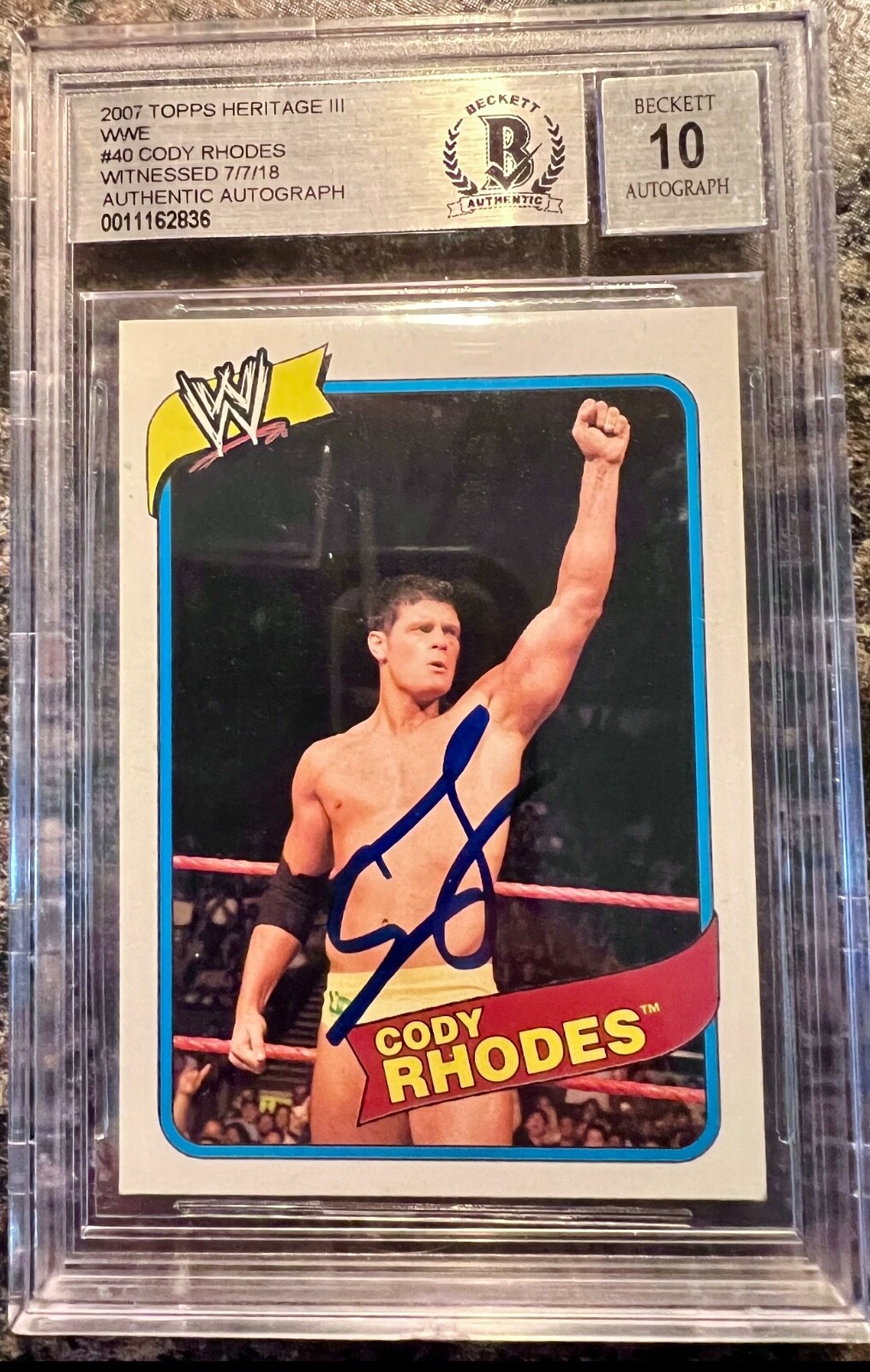 2007 Topps Heritage III WWE - #40 Cody Rhodes (RC) for sale online | eBay