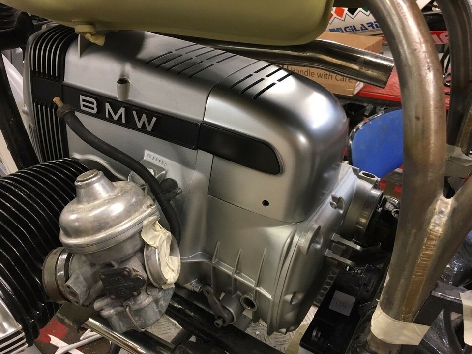 BMW R100 R80 R65 RS airbox engine cover Scrambler Tracker Cafe custom ...