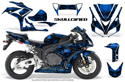 Honda CBR 1000 2006-2007 CreatorX Vinyl Graphics Kit Wrap Decals SFBL ...