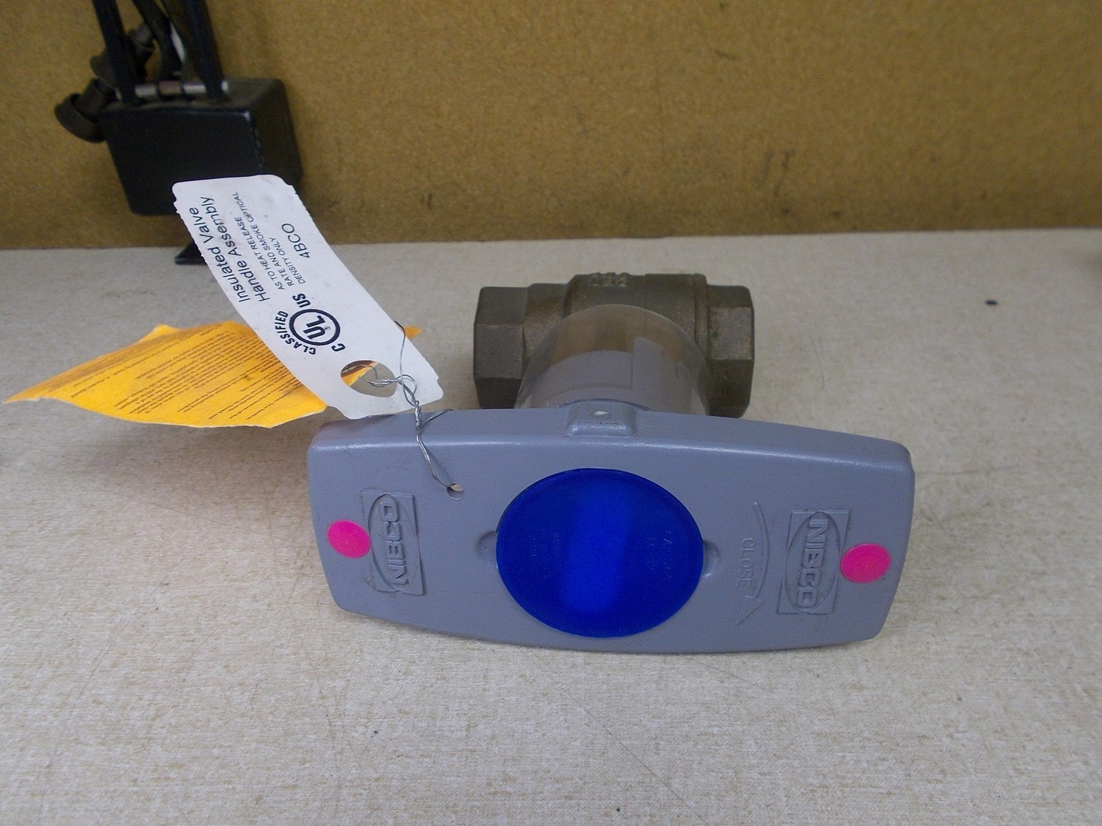 NEW Nibco 4BC0 Insulated Valve and Handle Assembly 1-1/4" *FREE ...