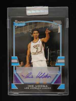 Ime Udoka 2003-04 Bowman Signature #112 #0074/1250 Rockets Coach | eBay
