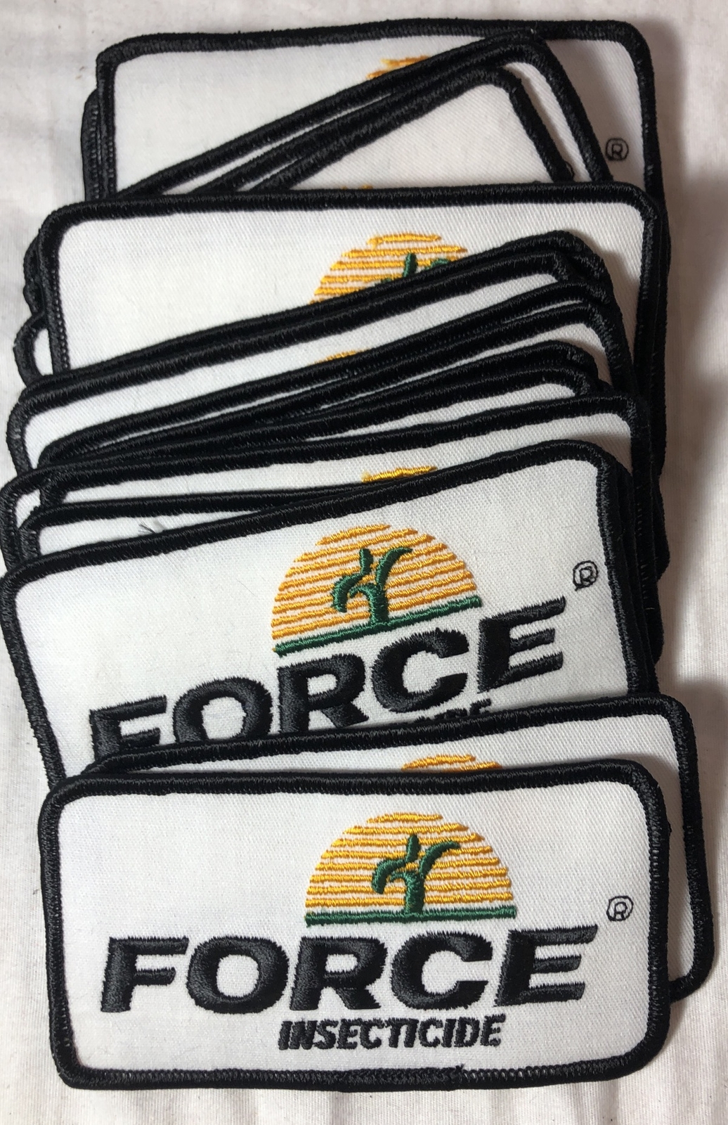 Vintage Lot Of 25 Force Insecticide Logo Patch Agricultural Farming ...