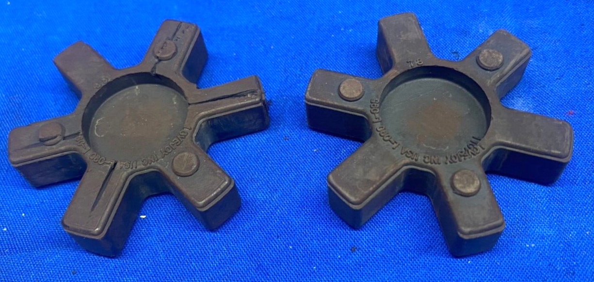 LOVEJOY JAW COUPLING SPIDER INSERTS L-090/L-095 LOT OF 2 | eBay