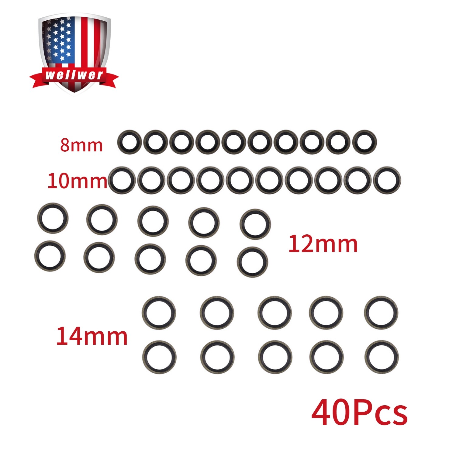 Banjo bolt fuel sealing washers Fit for Dodge Ram Cummins 2500 3500 5 ...